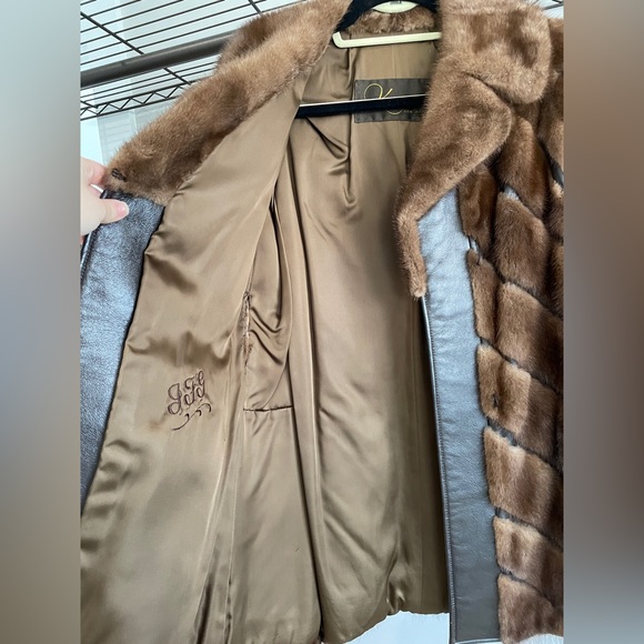 Kramer’s New Haven | Jackets & Coats | Vintage Mink And Leather Fur ...